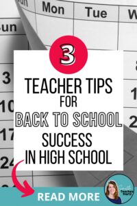3 Things To Do for Back to School Success - SmithTeaches9to12