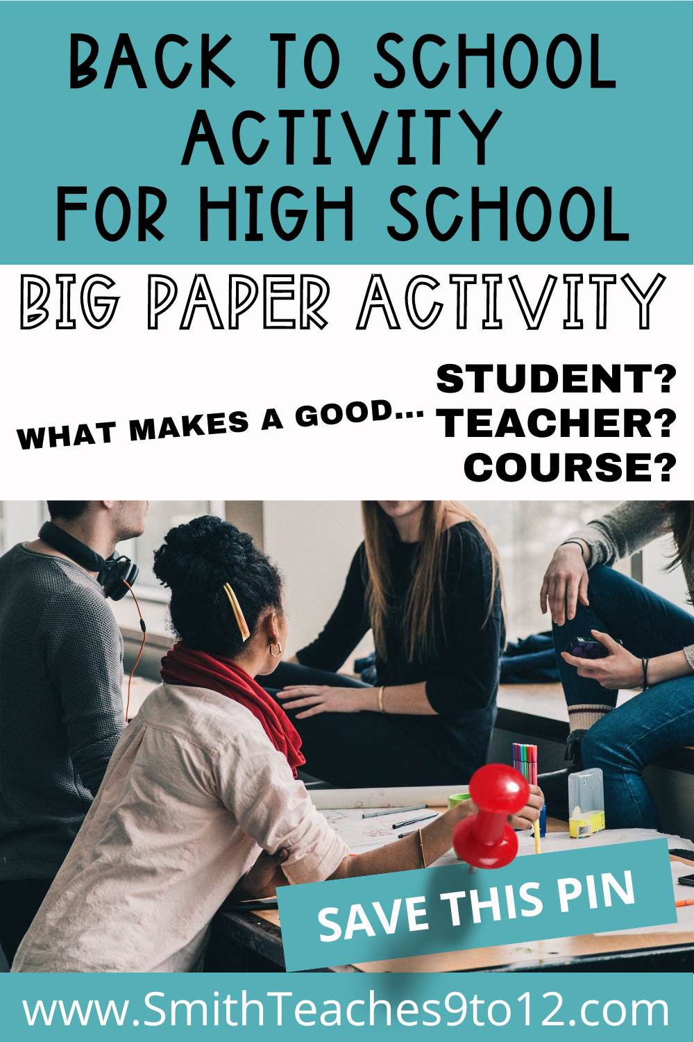 3 Days of Lessons for Back to School - SmithTeaches9to12