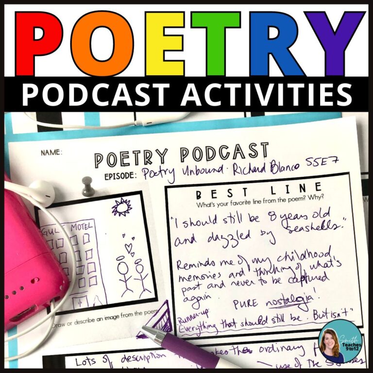 6 Poetry Podcasts For Your Classroom - SmithTeaches9to12