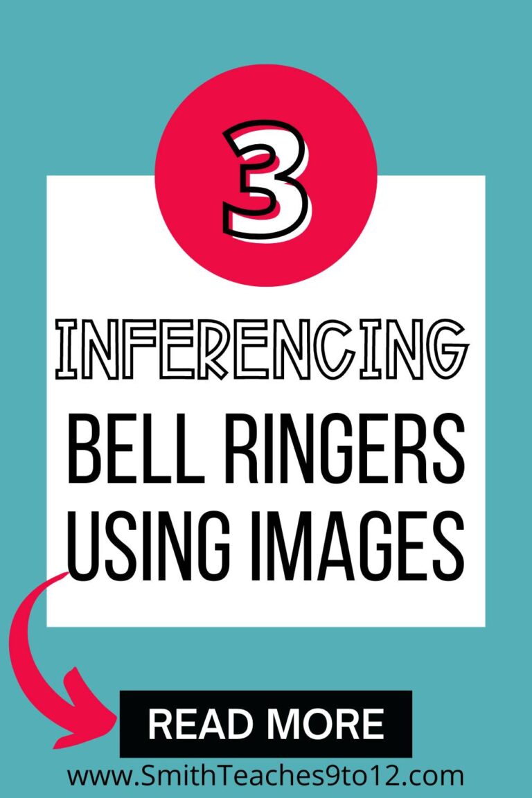 3 Bell Ringers for Inference Skills Practice - SmithTeaches9to12