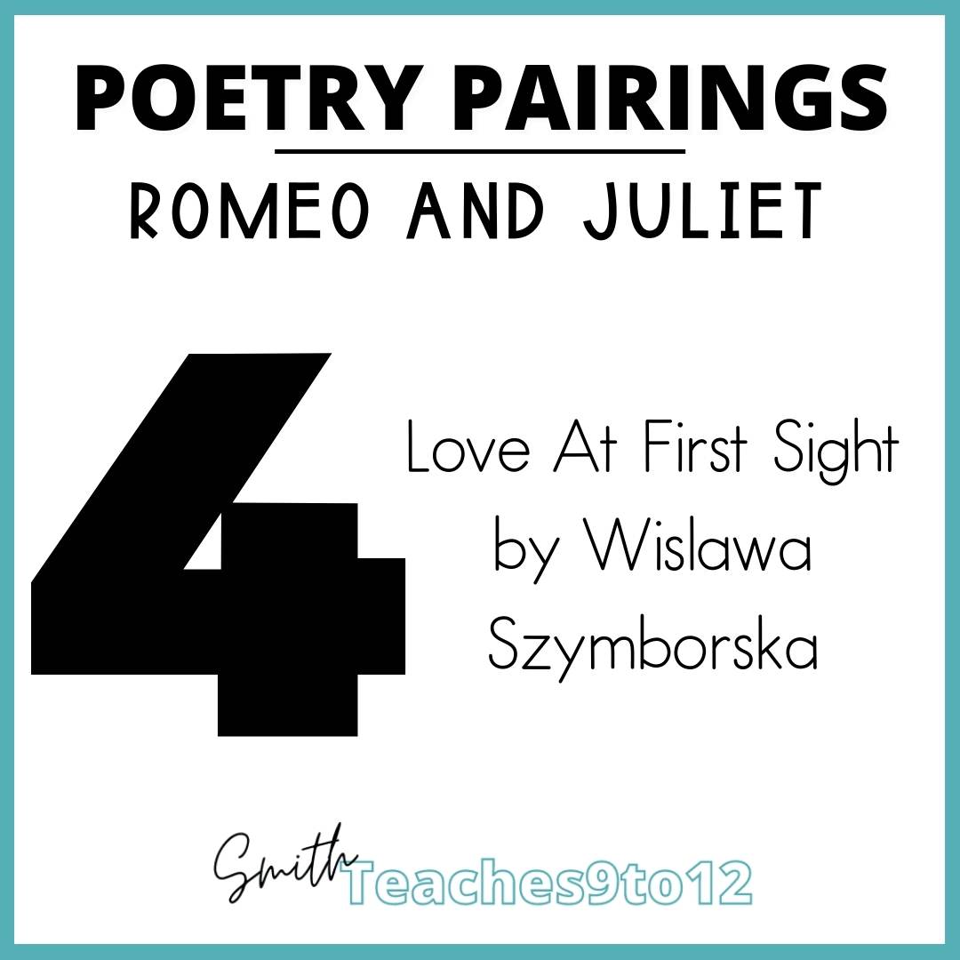 Poetry for Romeo and Juliet - SmithTeaches9to12