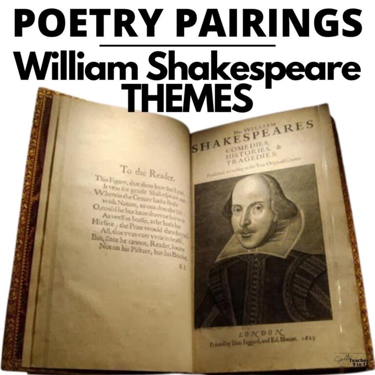 Introducing Shakespeare Plays with Poetry - SmithTeaches9to12
